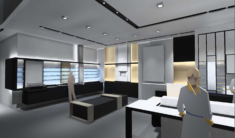 Chanel Store – Dubai – UMAYA Lighting Design