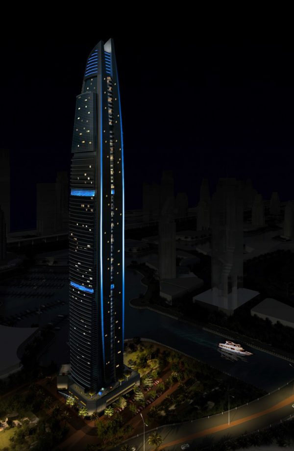 Damac Heights Tower – UMAYA Lighting Design