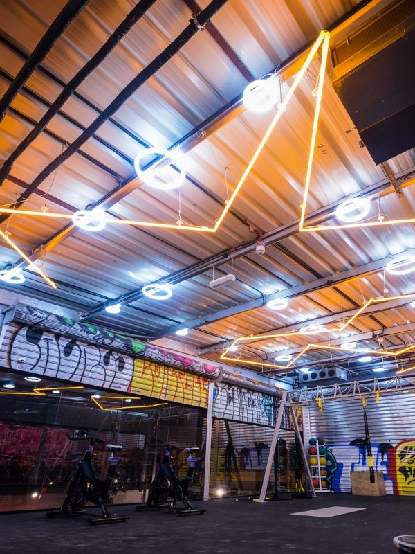 The Warehouse Gym – UMAYA Lighting Design